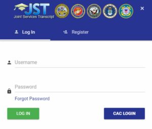 JST Army Login - Joint Service Transcript - Army JST Request
